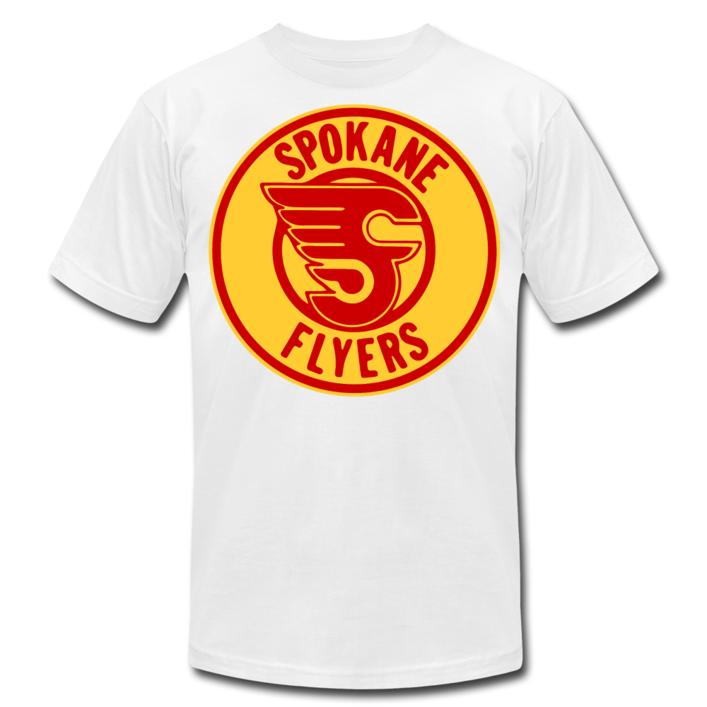 Spokane Flyers Red Design T-Shirt (Premium Lightweight) – Vintage Ice ...